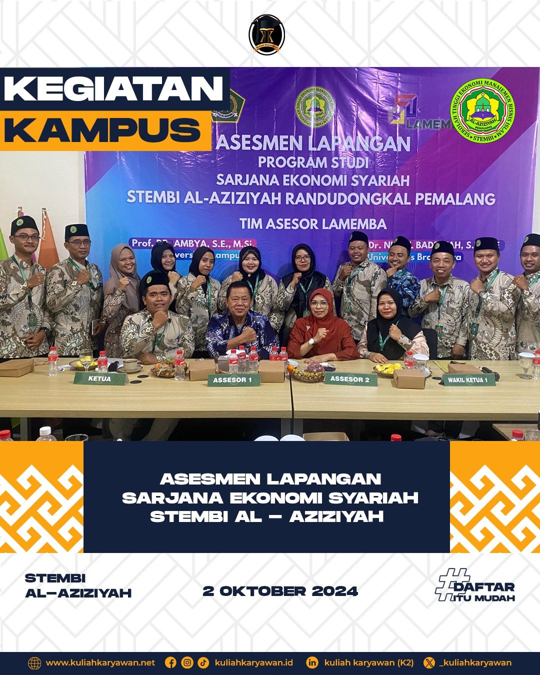 Sekolah Tinggi Ekonomi Manajemen Bisnis Islam Al Aziziyah (Kelas Karyawan)